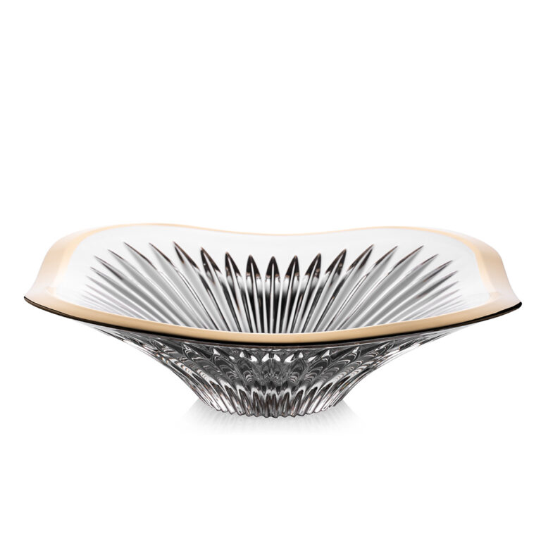 MERIDIAN GOLD ČINIJA 22 CM - Kristal Rogaska